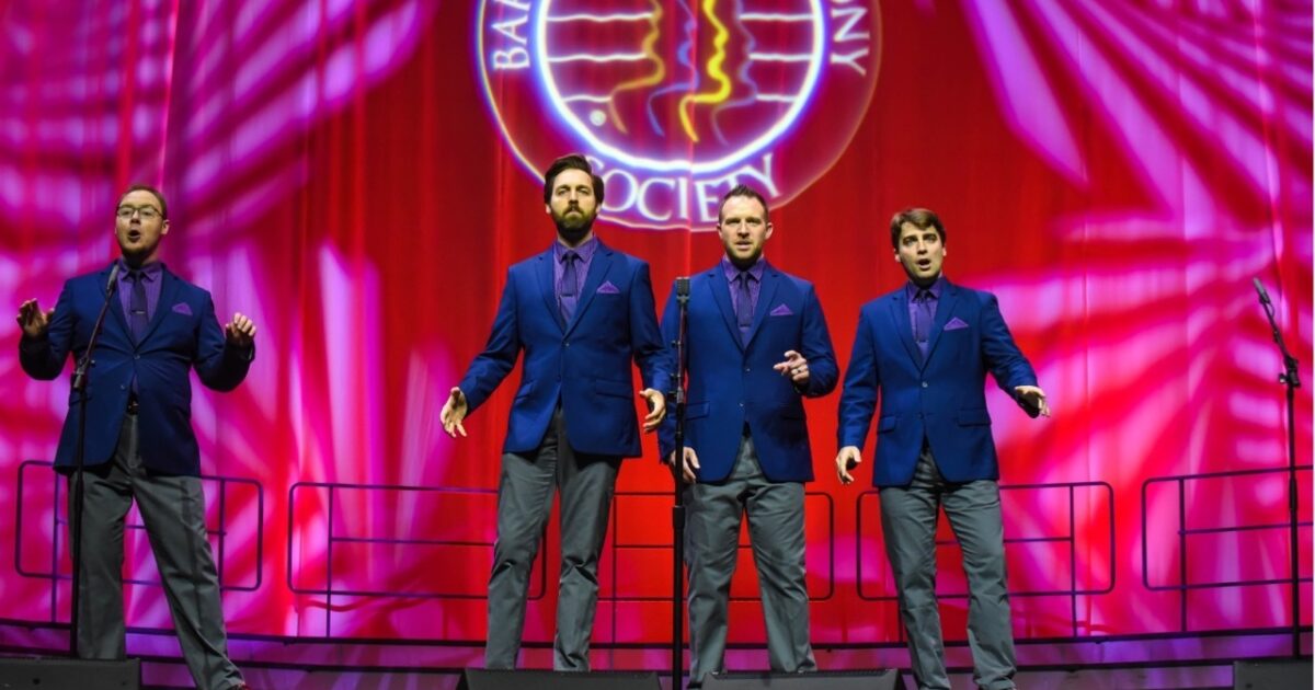 Second set of mics discontinued in quartet contests | Barbershop ...